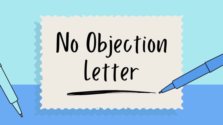 Write No Objection Letter for a Visa Application - Samples